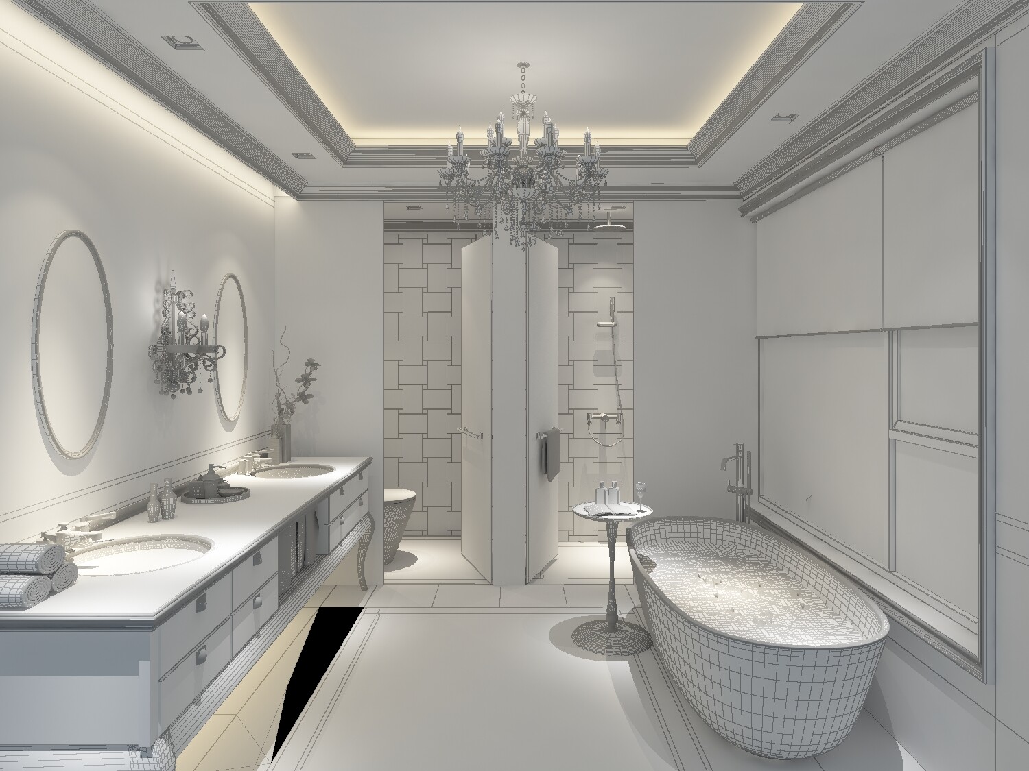 ArtStation - bathroom design complete model 17 | Resources