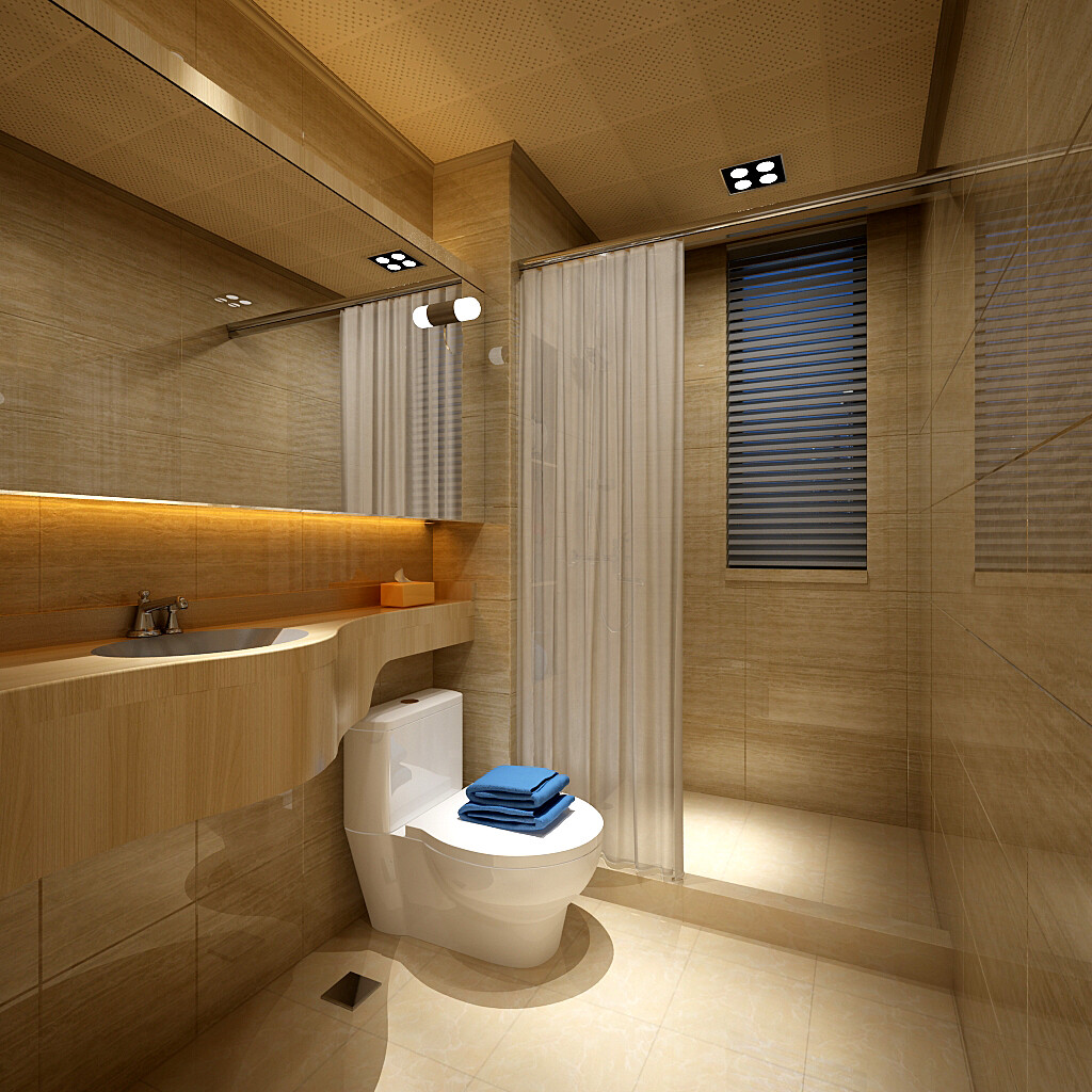 ArtStation - bathroom design complete model 27 | Resources