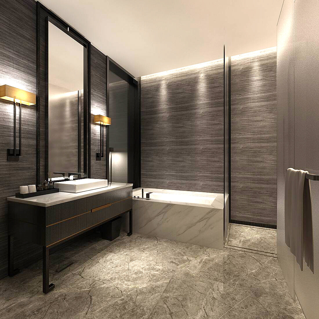 ArtStation - bathroom design complete model 91 | Resources