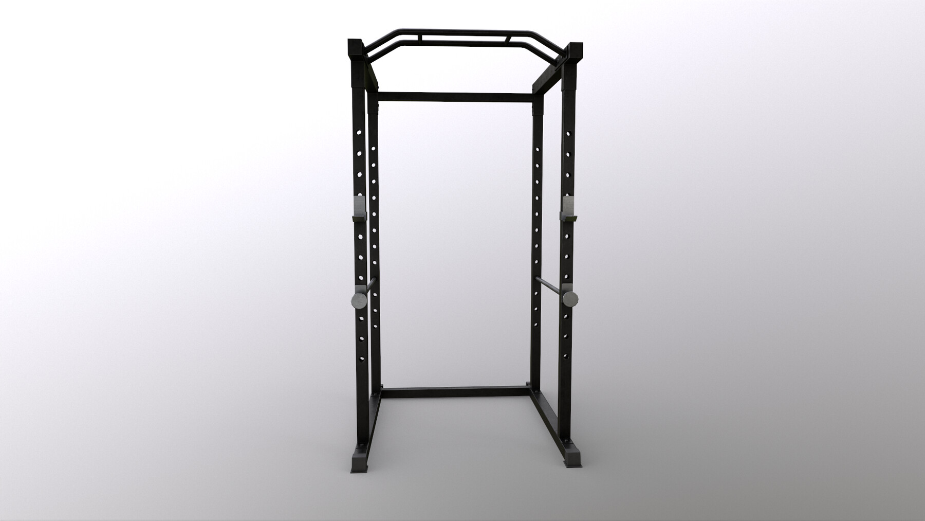 ArtStation - PBR Gym Power Cage Multifunction - Type B | Game Assets