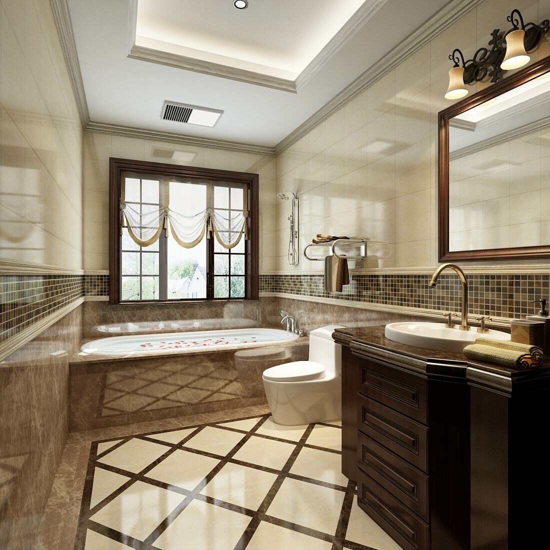 ArtStation - bathroom design complete model 160 | Resources