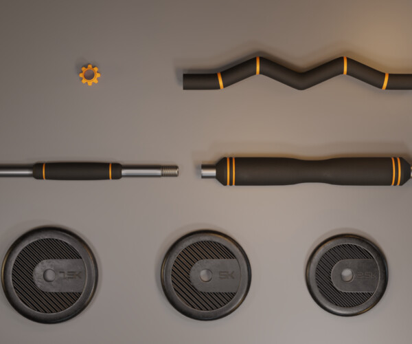 ArtStation - Dumbbell | Game Assets