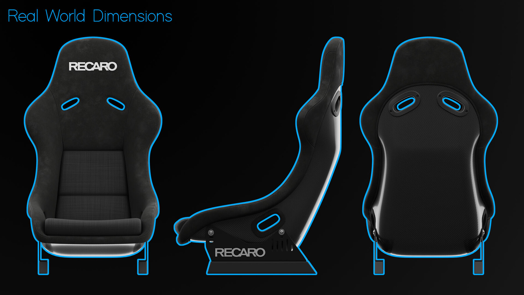 ArtStation - RECARO Pole Position Car Racing Seat 3D Model | Resources