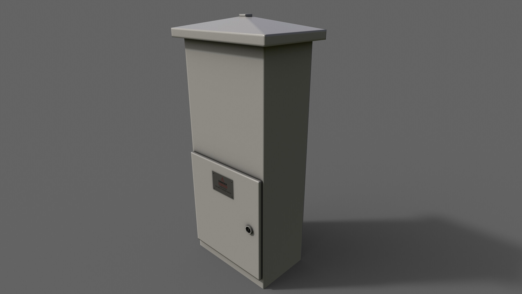ArtStation - PBR Electric Box (LightGrey) Ver.4 | Game Assets