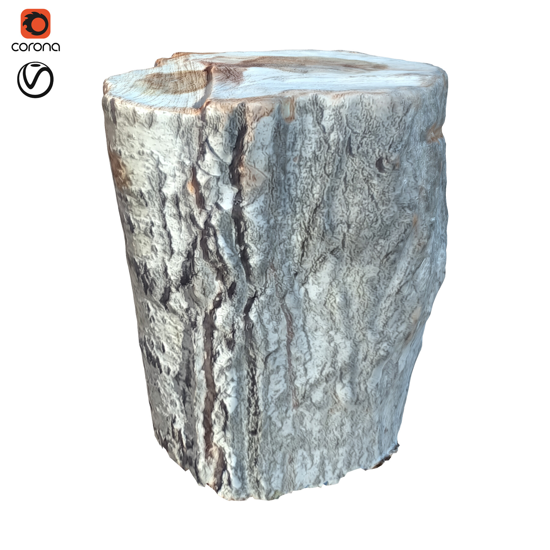 ArtStation - tree trunk pack total 10 tree trunks vol 2 | Game Assets