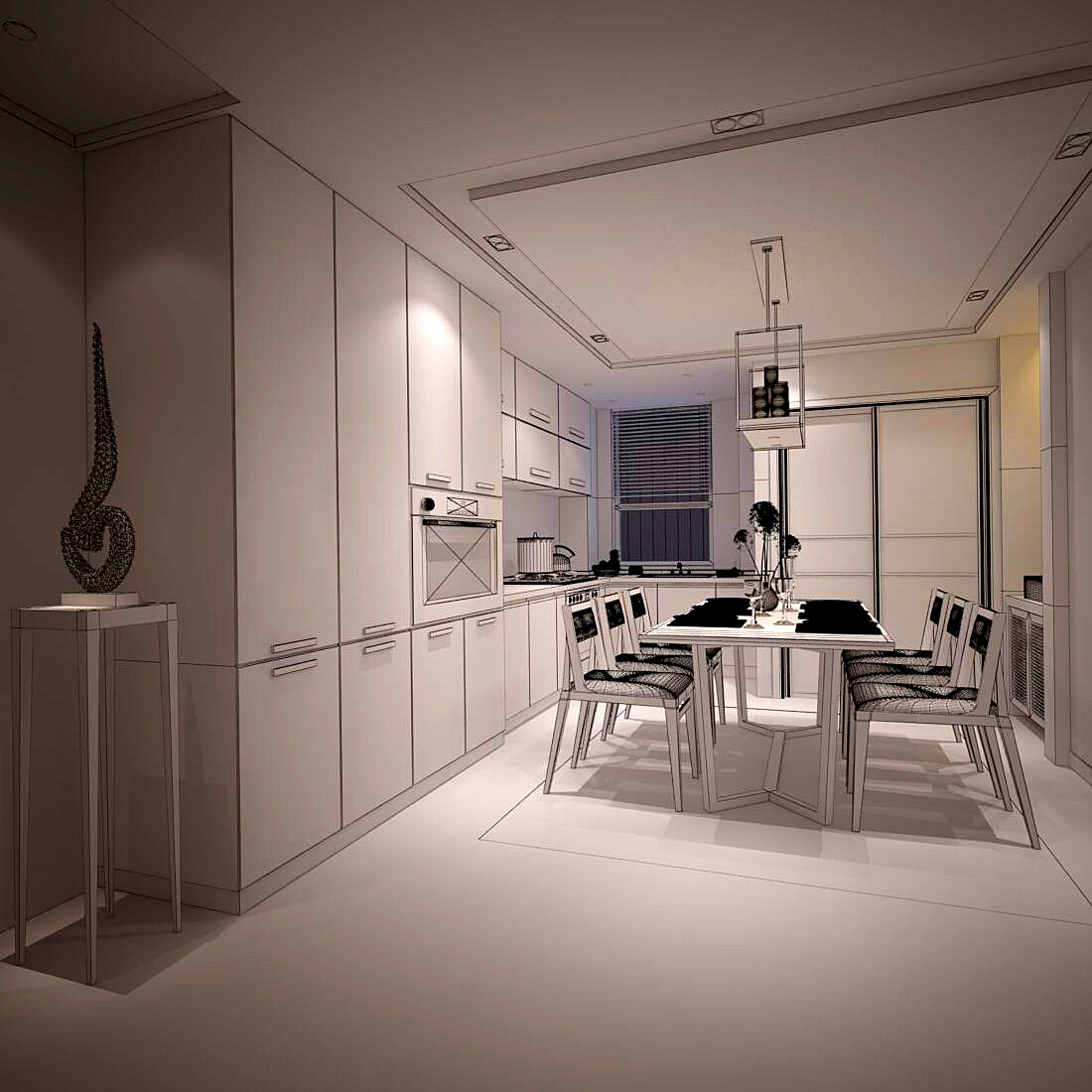 ArtStation - Family - kitchen - restaurant 105 | Resources