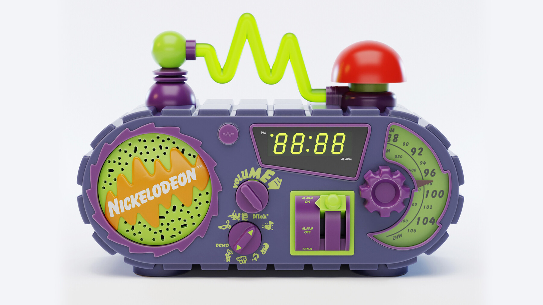 ArtStation - Nickelodeon Time Blaster Alarm Clock Radio | Resources