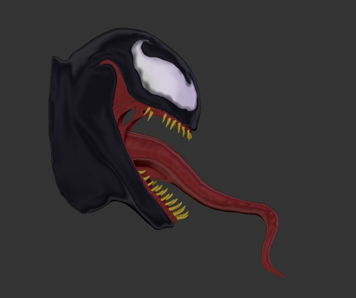 ArtStation - Venom Head | Resources