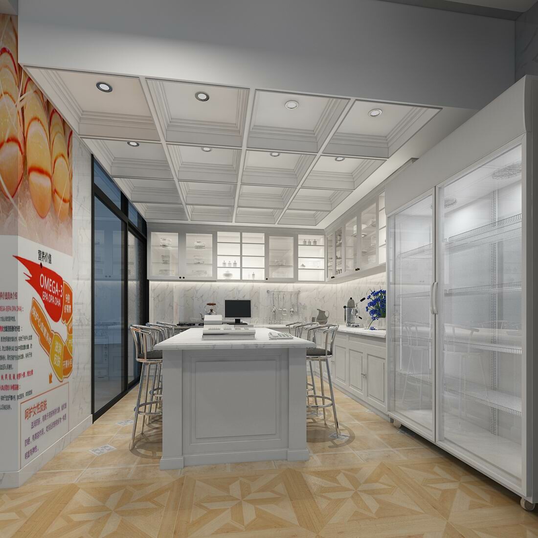 ArtStation - Family - kitchen - restaurant 360 | Resources