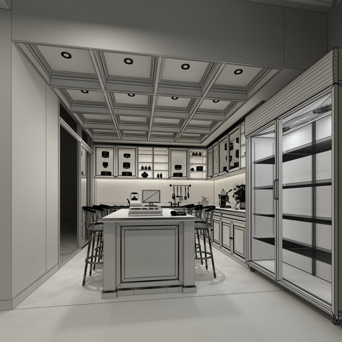 ArtStation - Family - kitchen - restaurant 360 | Resources