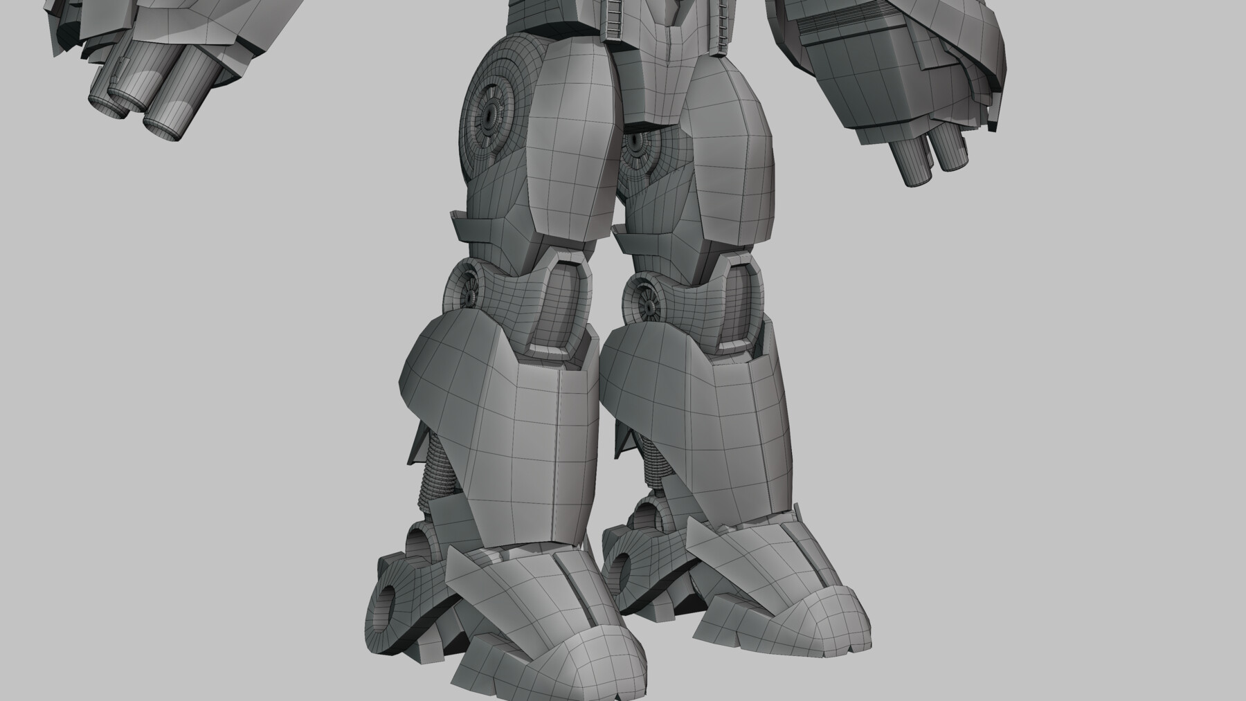 ArtStation - Cliffjumper Transformers Prime 3D Character Rig | Game Assets
