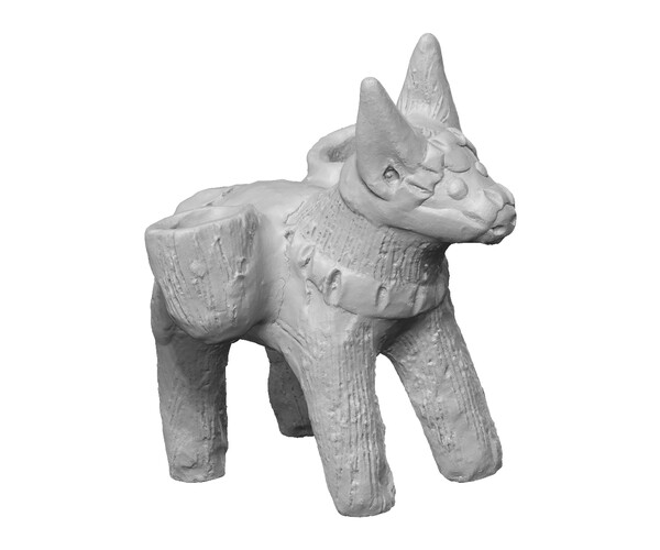 ArtStation - Donkey Clay Craft Raw Scanned 3D Model | Resources