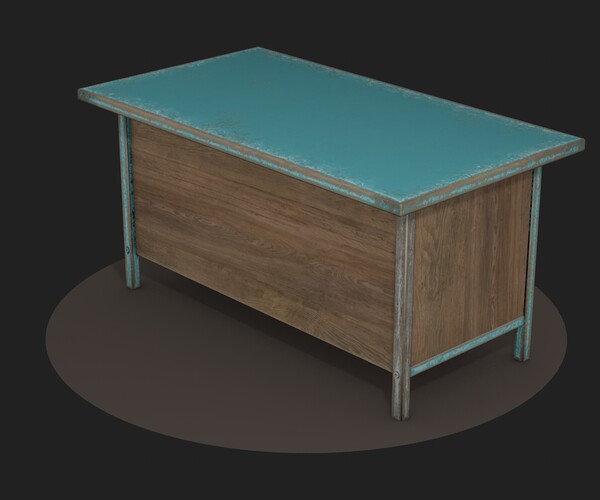 ArtStation - Old work table | Resources