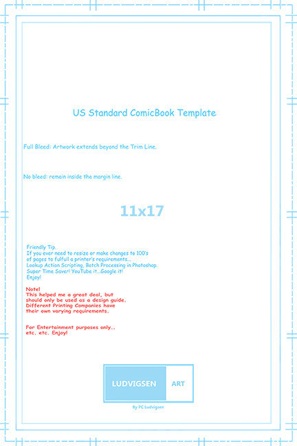 ArtStation - Comic Book Template | Artworks