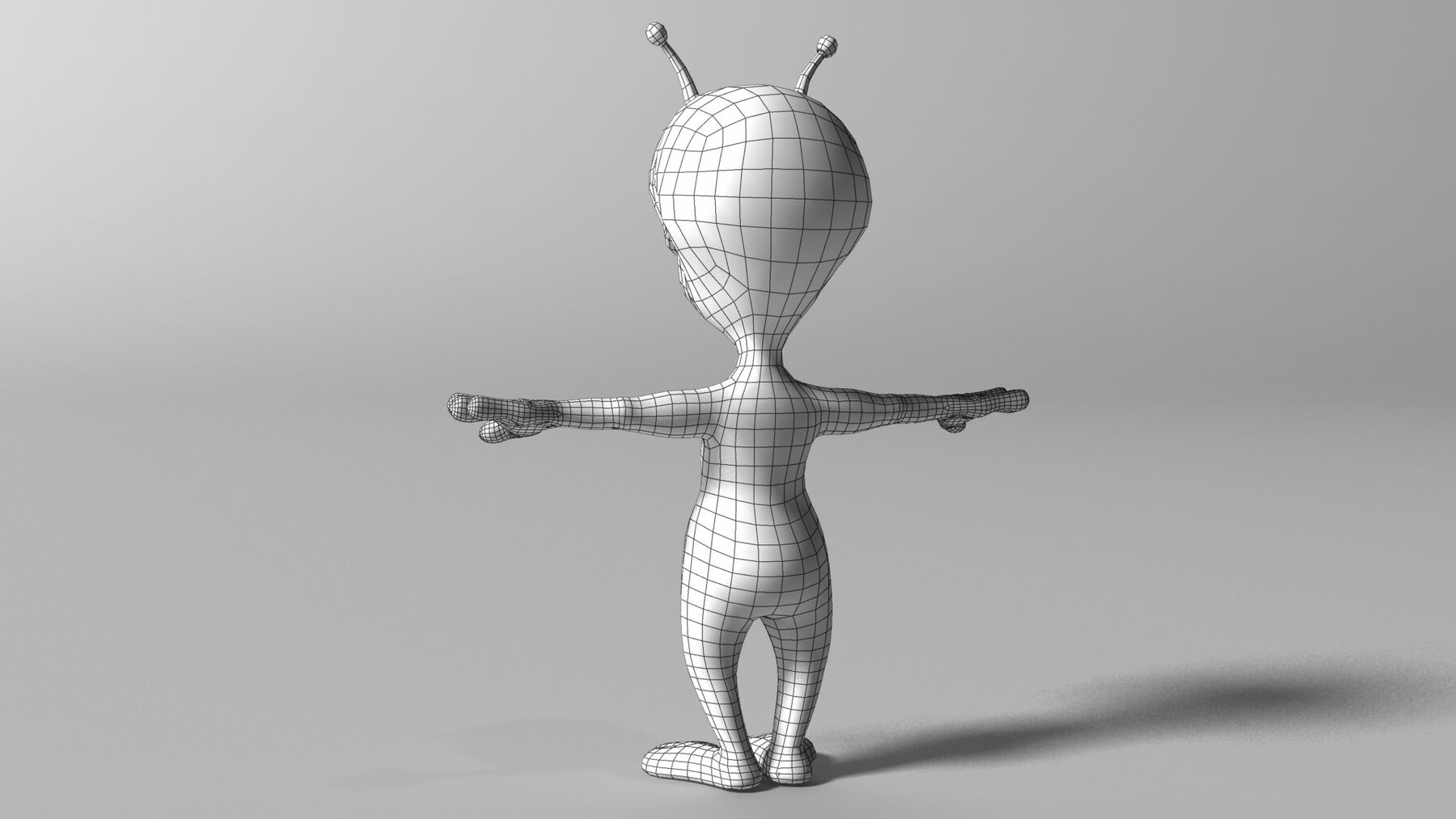 ArtStation - Cartoon Alien RIGGED | Resources