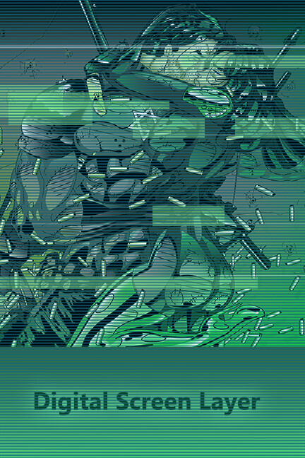 PC Ludvigsen - Digital Screen Layer Photoshop