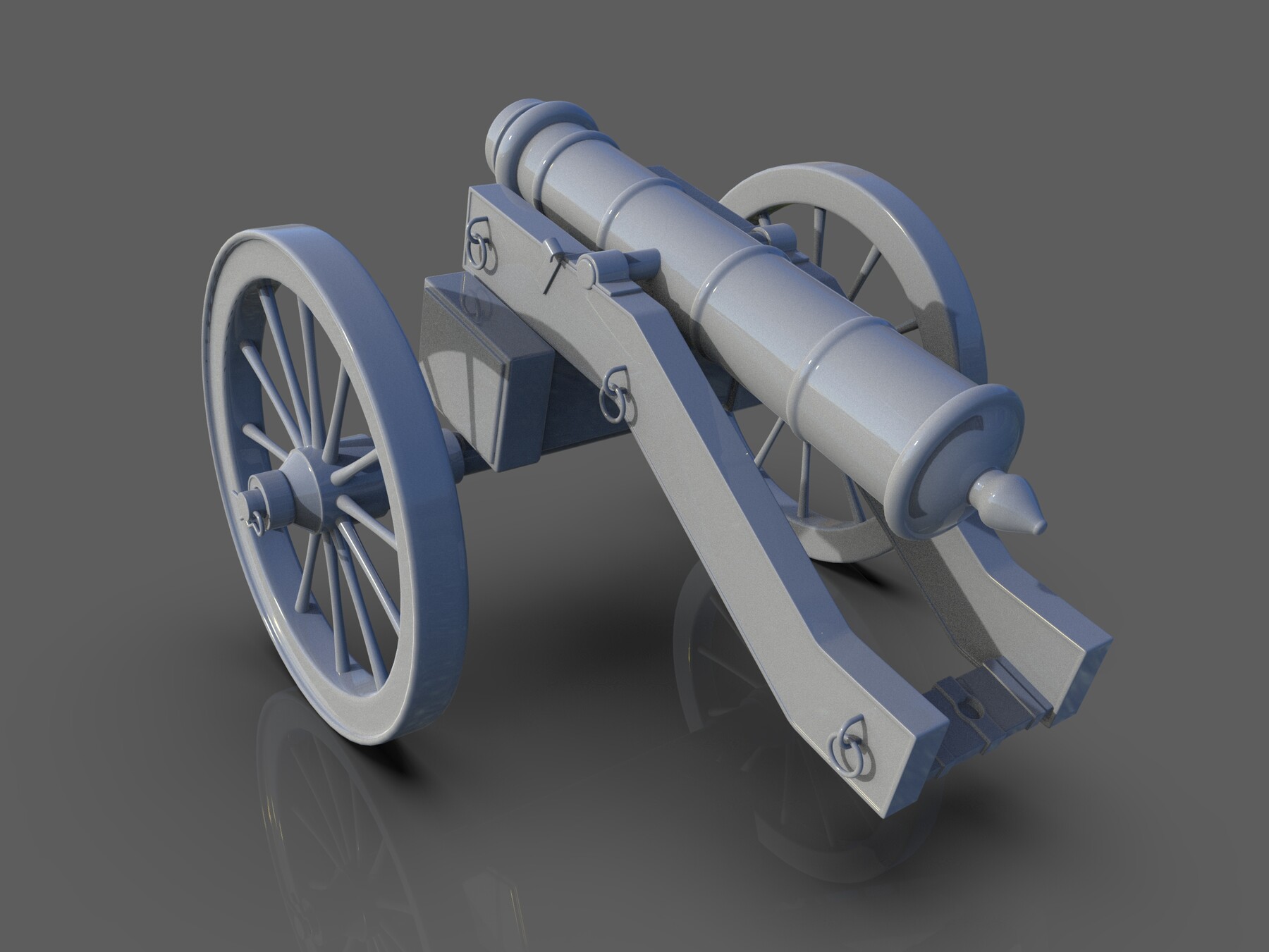 ArtStation - 18th century cannon | Game Assets