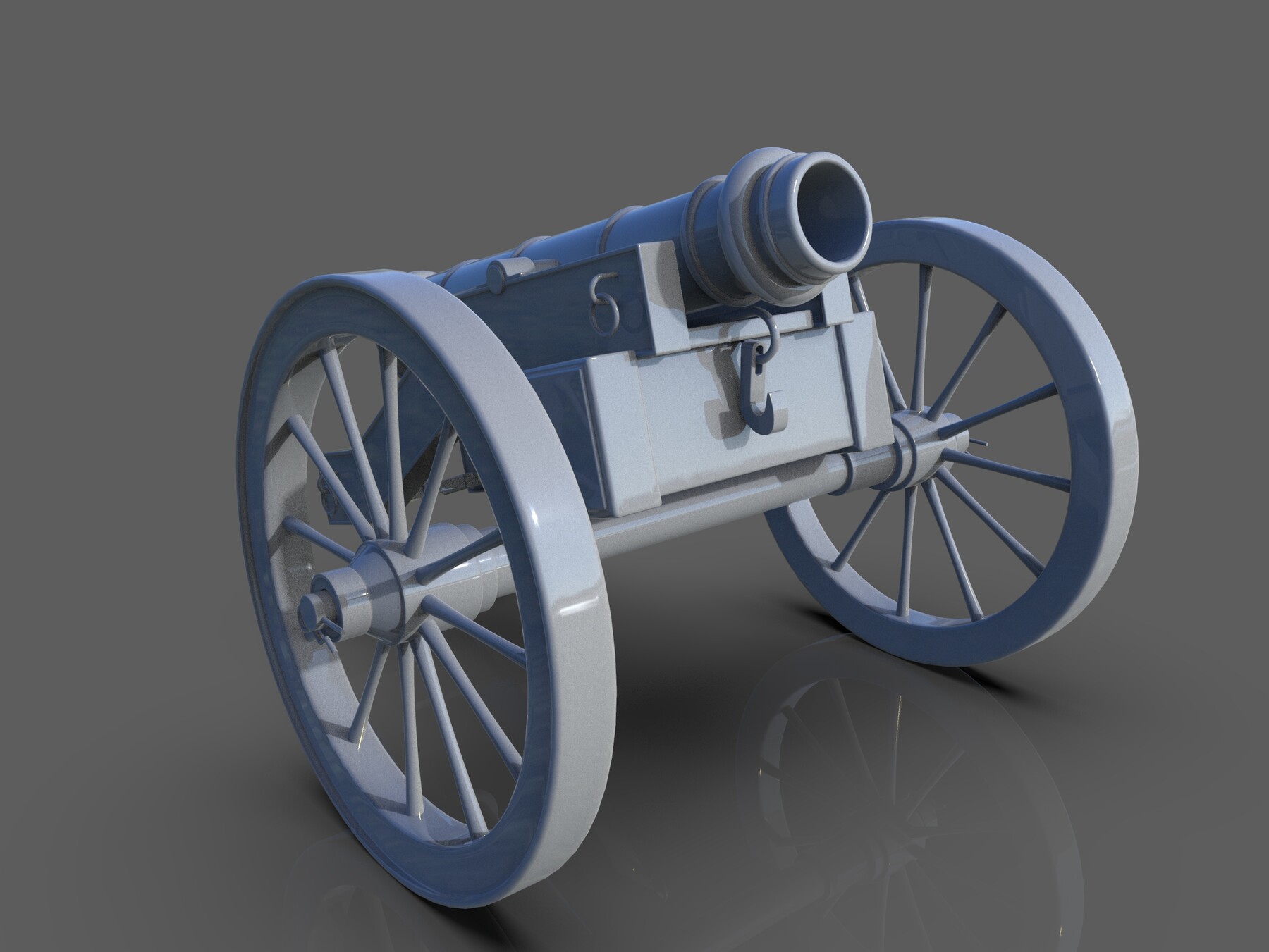 ArtStation - 18th century cannon | Game Assets