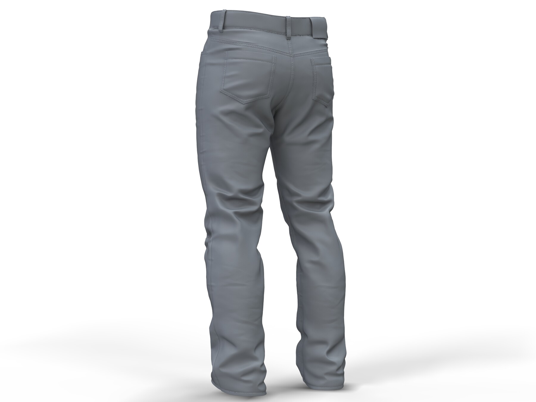 ArtStation - Mens Jeans pants (High Poly Model) (obj\ztl) | Game Assets
