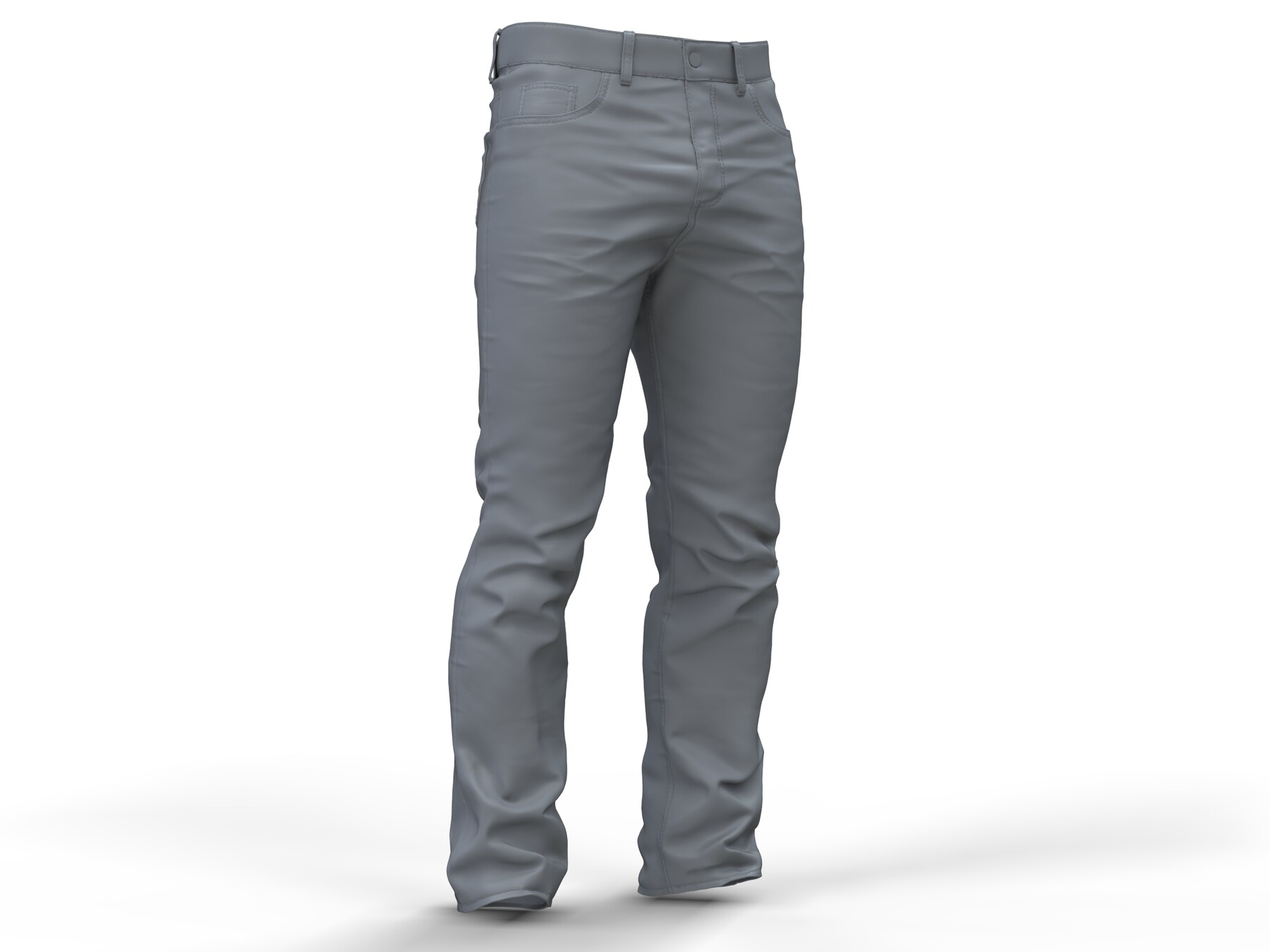 ArtStation - Mens Jeans pants (High Poly Model) (obj\ztl) | Game Assets