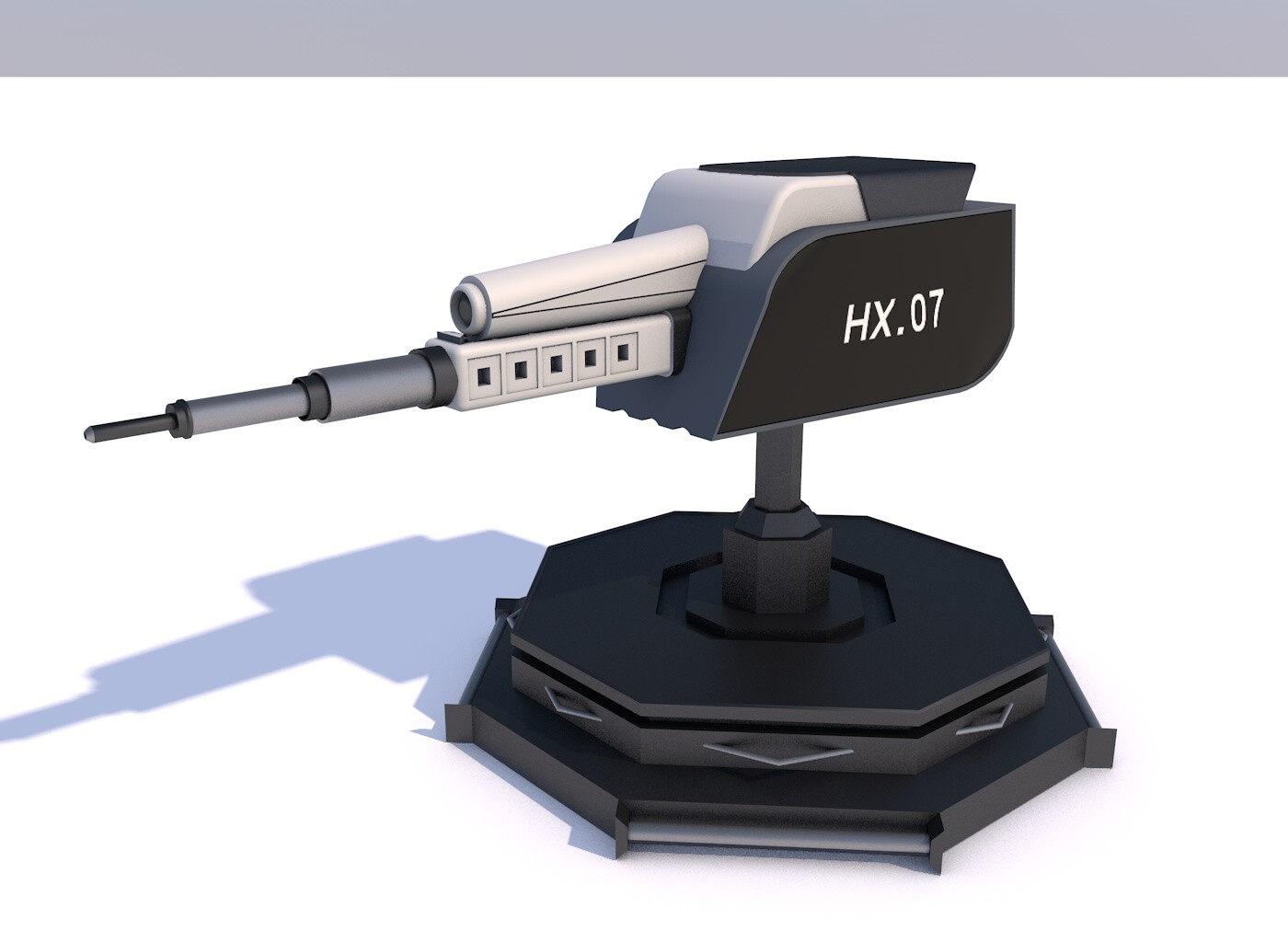 ArtStation - 3D Weapon machines VR / AR / low-poly 3d model | Game Assets