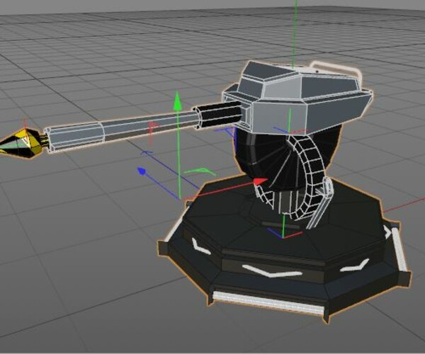 ArtStation - 3D Weapon machines VR / AR / low-poly 3d model | Game Assets