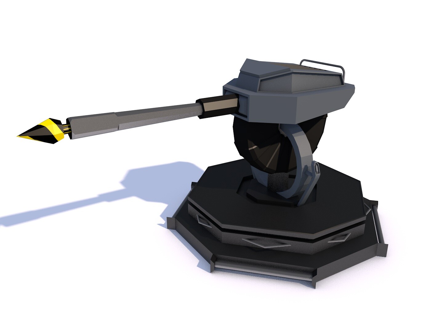 ArtStation - 3D Weapon machines VR / AR / low-poly 3d model | Game Assets