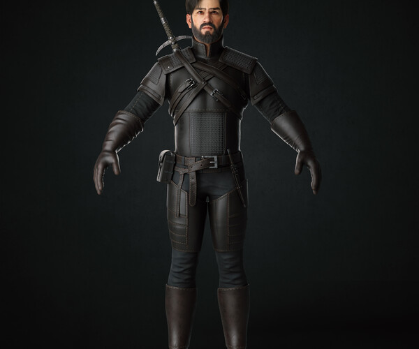 ArtStation - Warrior Game Character | Game Assets