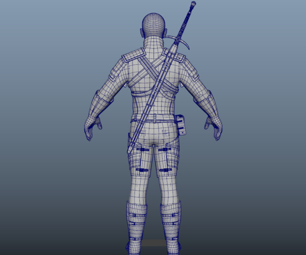 ArtStation - Warrior Game Character | Game Assets