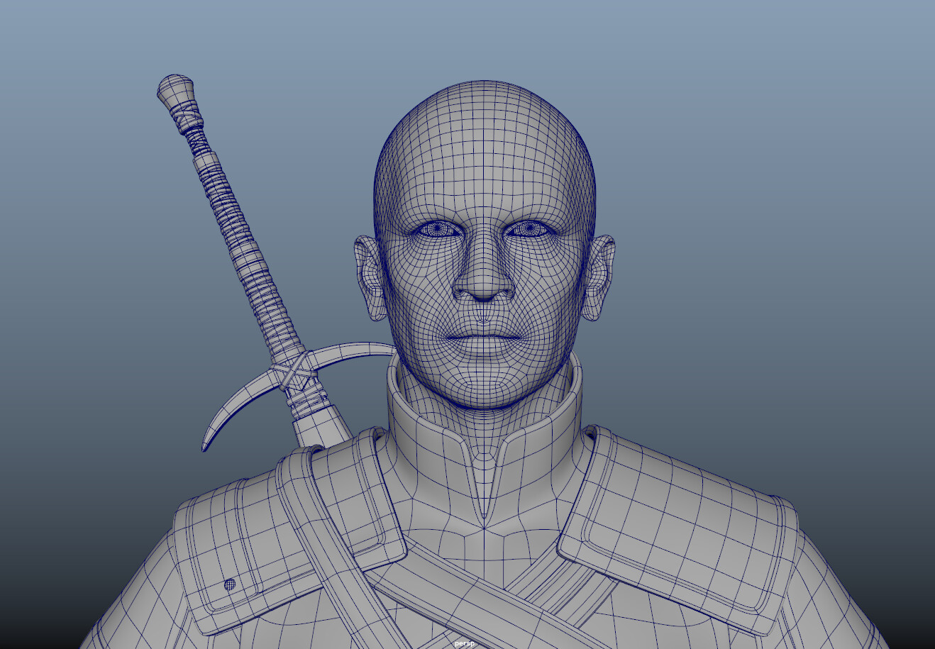 ArtStation - Warrior Game Character | Game Assets