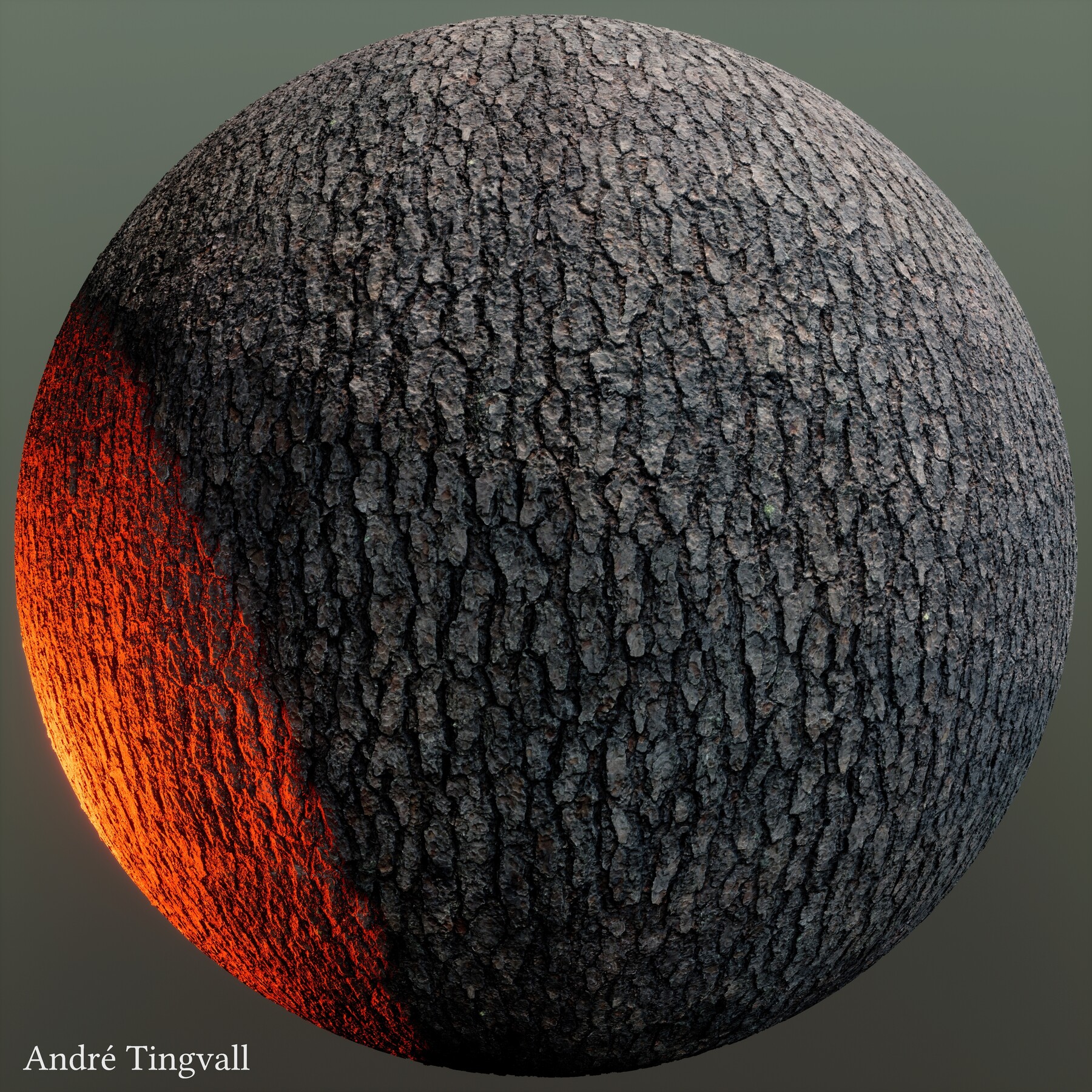 ArtStation - Photogrammetry Tree Trunk Bark Material | Game Assets