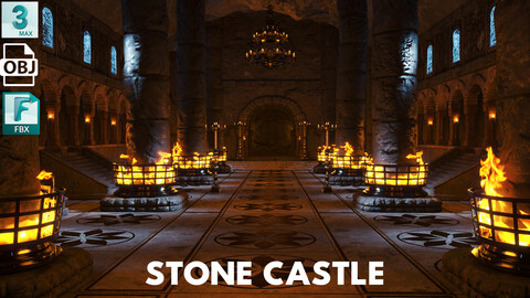 ArtStation - Stone Castle | Game Assets