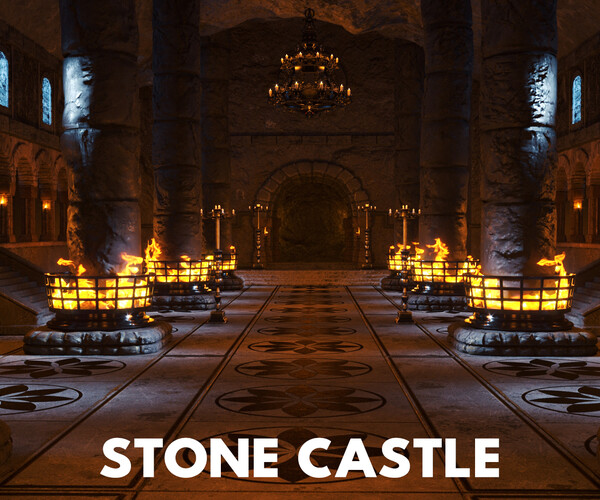 ArtStation - Stone Castle | Game Assets