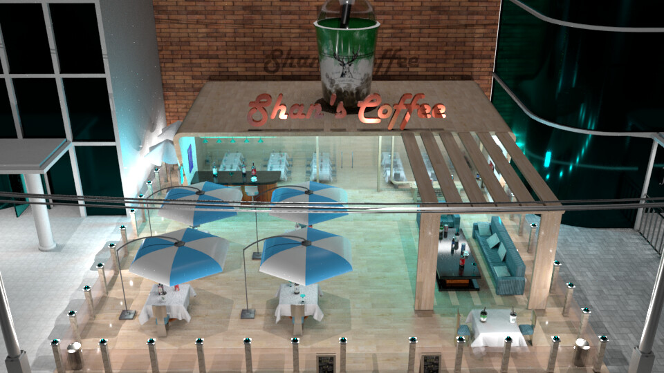 ArtStation - Coffee Shop | Game Assets