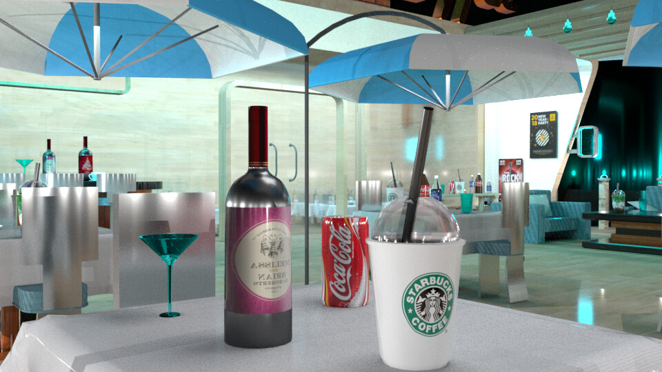 ArtStation - Coffee Shop | Game Assets