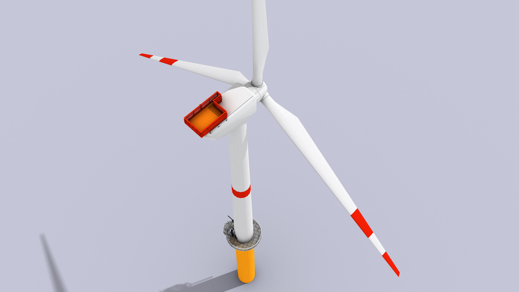 ArtStation - Wind Turbine Low-poly 3D model | Game Assets