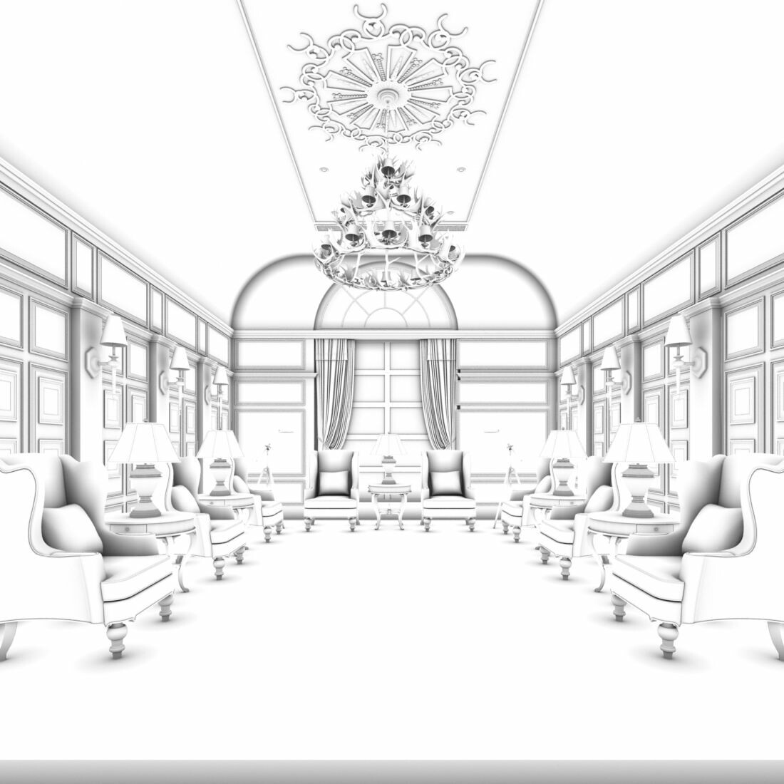 ArtStation - Conference room office reception hall 17 | Resources