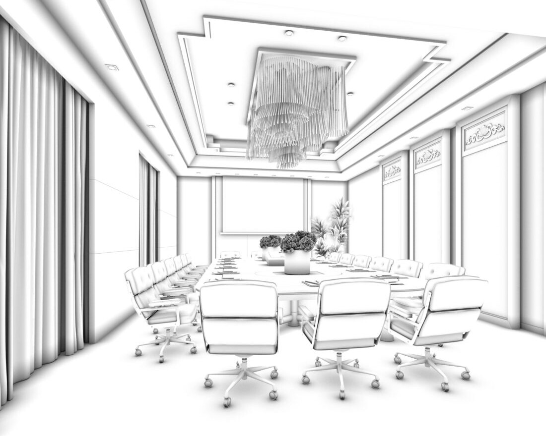 ArtStation - Conference room office reception hall 22 | Resources