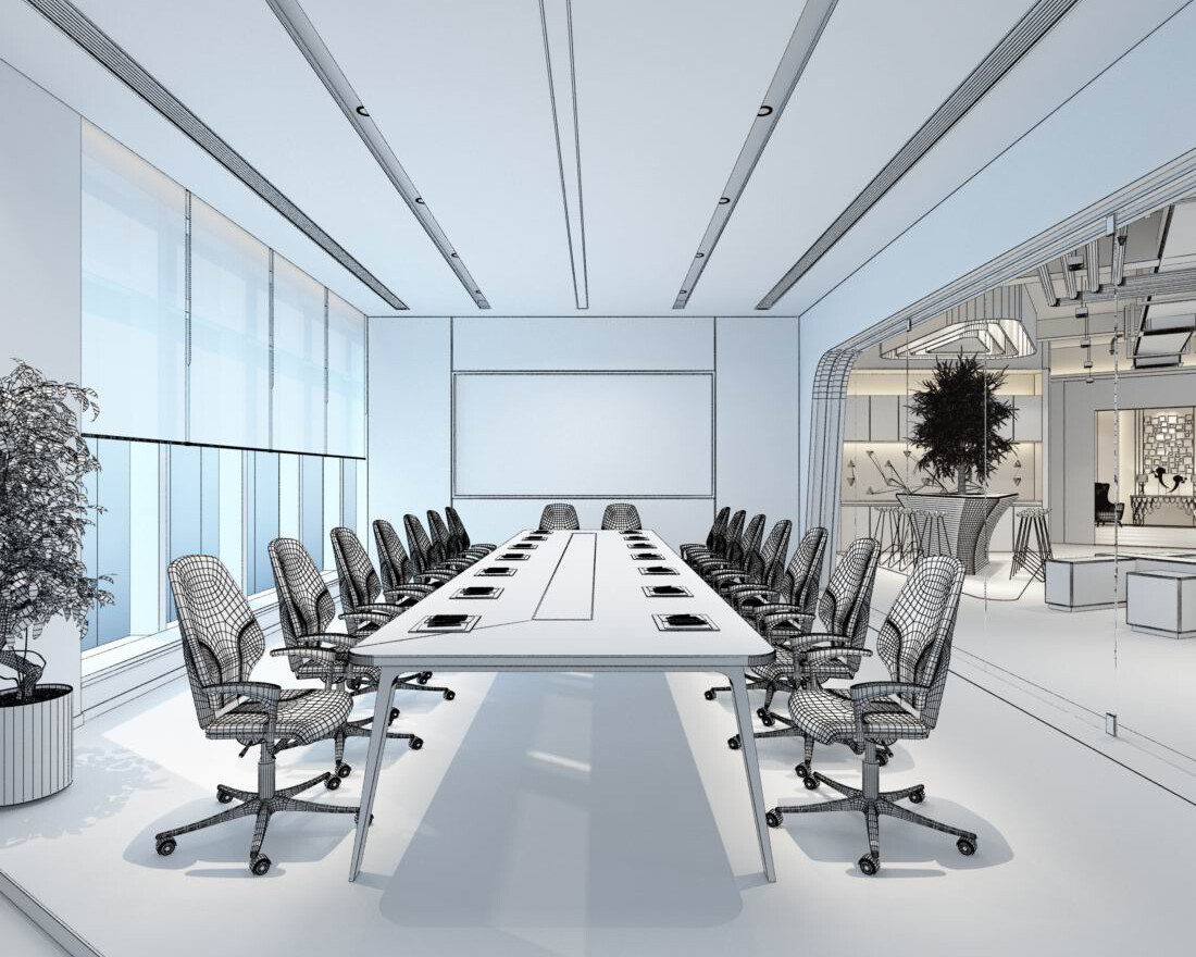 ArtStation - Conference room office reception hall 04 | Resources