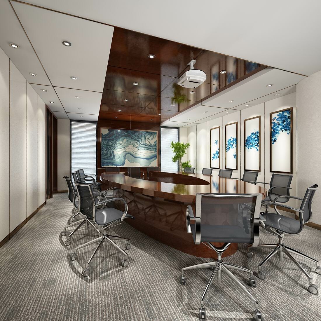 ArtStation - Conference room office reception hall 08 | Resources