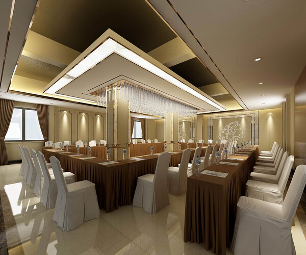 ArtStation - Conference room office reception hall 09 | Resources