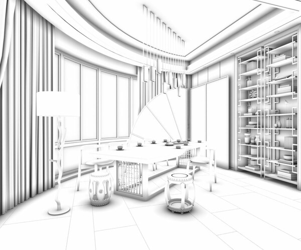 ArtStation - Conference room office reception hall 13 | Resources