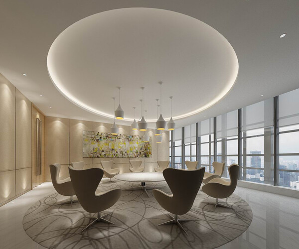 ArtStation - Office reception area meeting room 41 | Resources