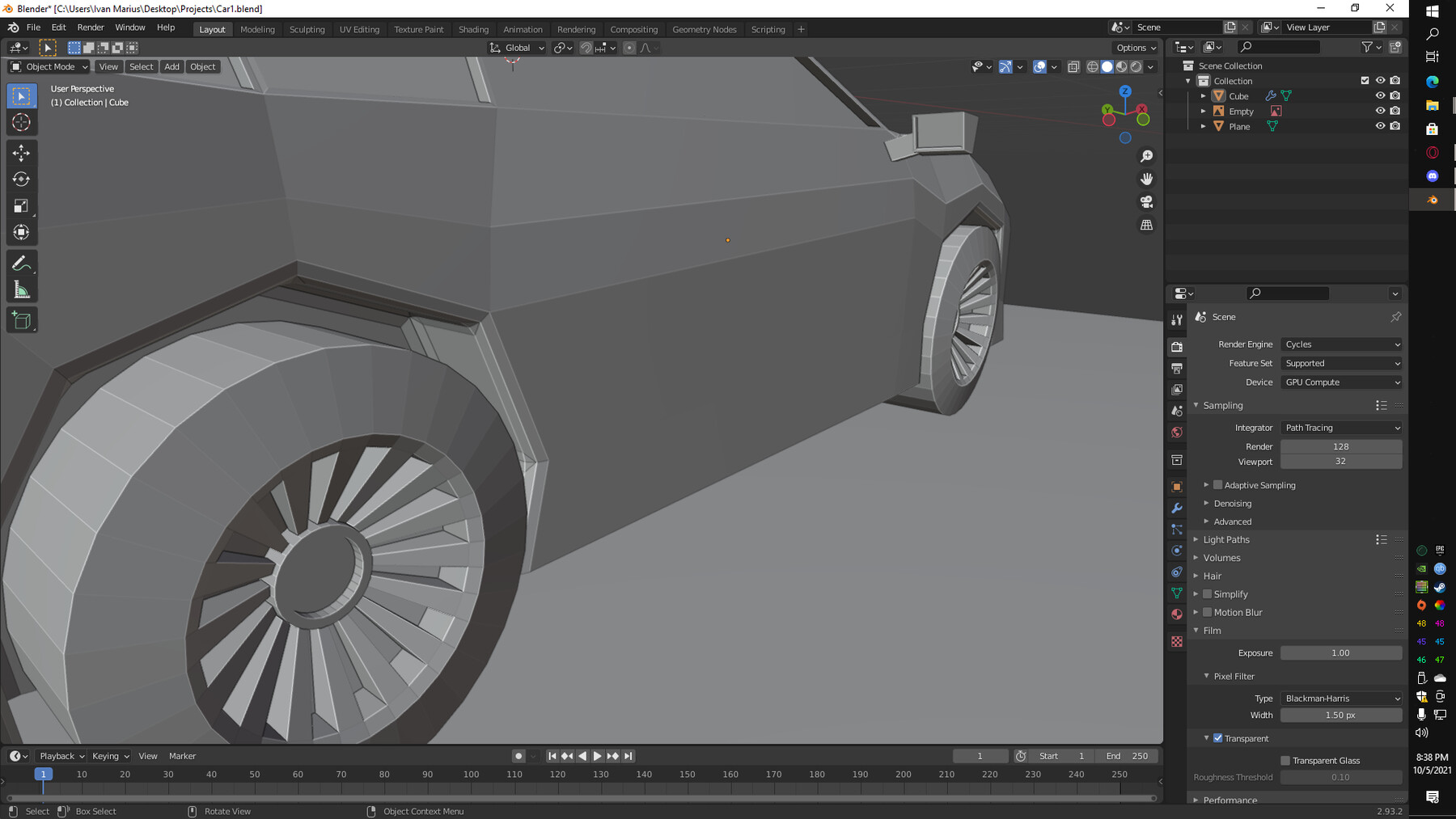 ArtStation - Low Poly Car | Game Assets
