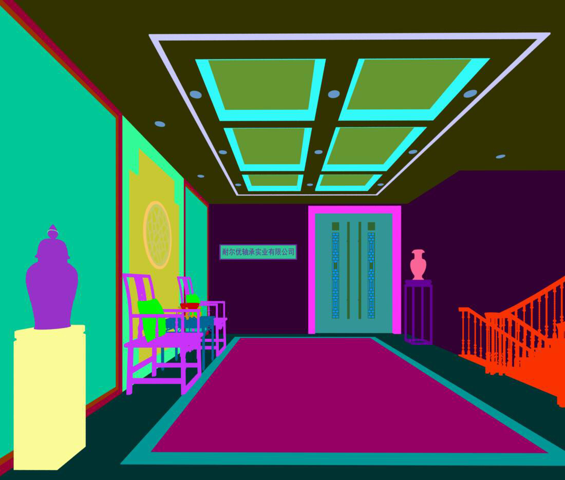 ArtStation - office reception hall design complete 01 | Resources