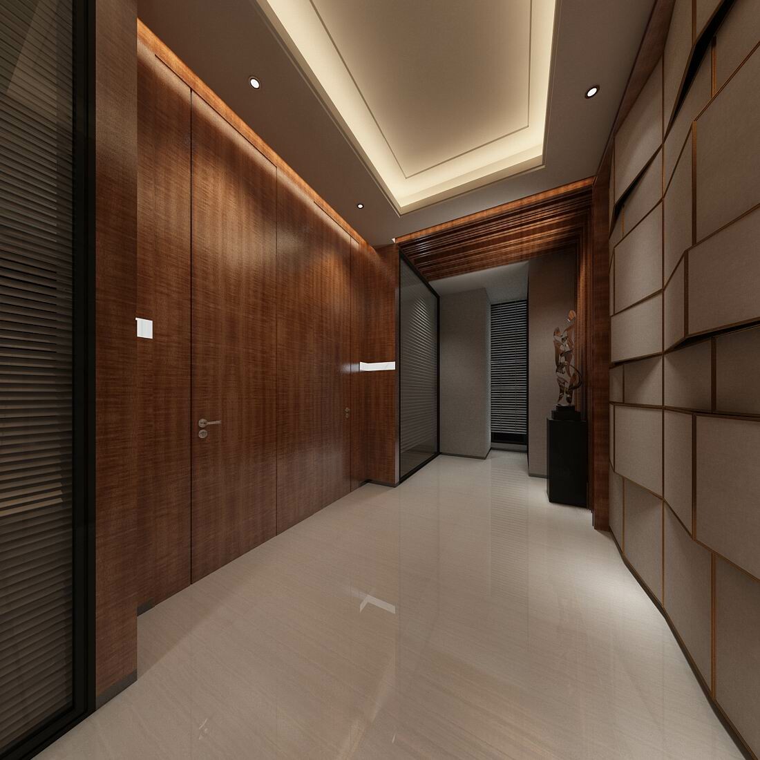 ArtStation - office reception hall design complete 04 | Resources