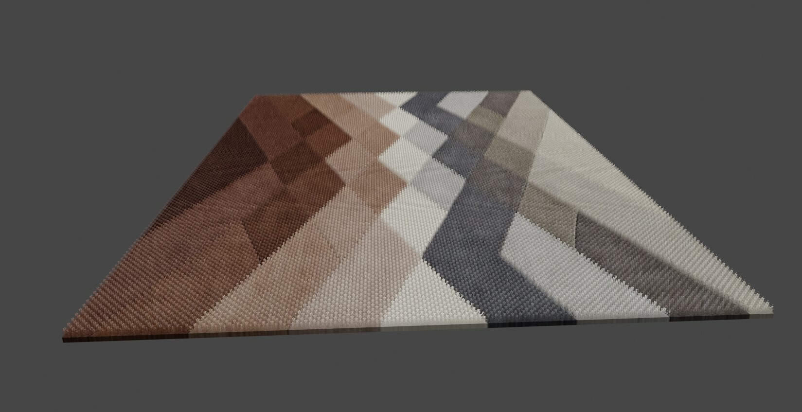 ArtStation - Carpet Modern - Mat - Tapete Low-poly 3D model | Game Assets