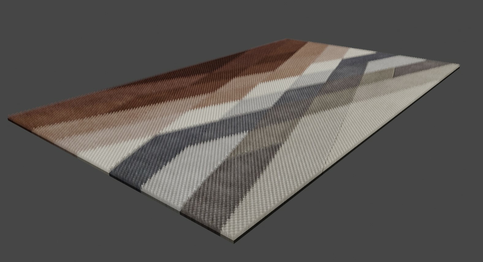 ArtStation - Carpet Modern - Mat - Tapete Low-poly 3D model | Game Assets