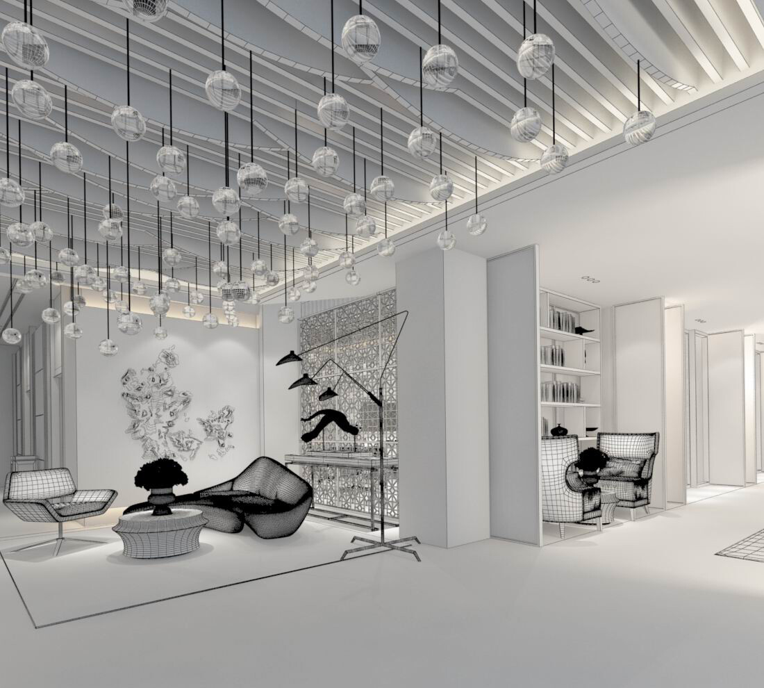 ArtStation - private club space design complete 02 | Resources