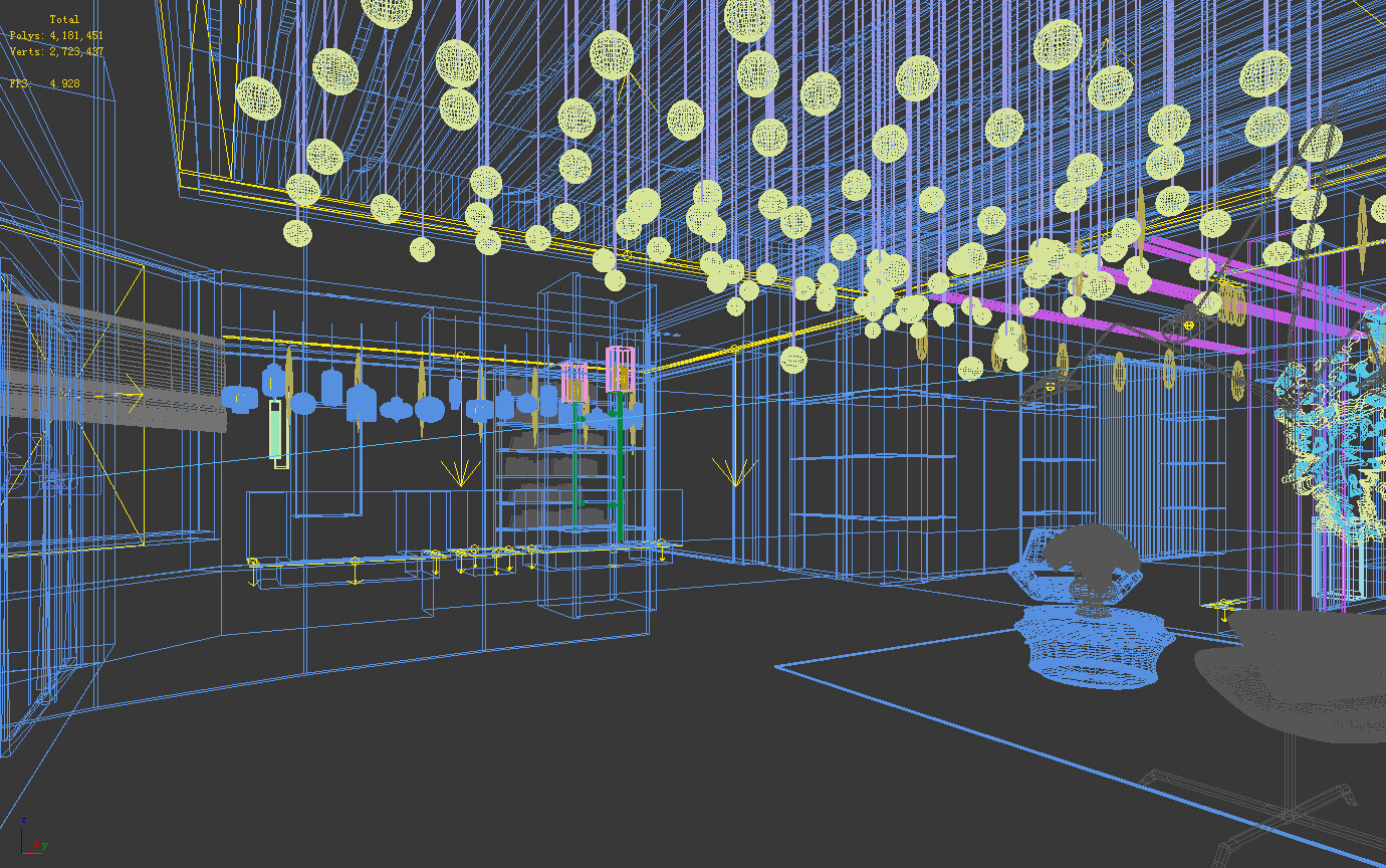 ArtStation - private club space design complete 02 | Resources